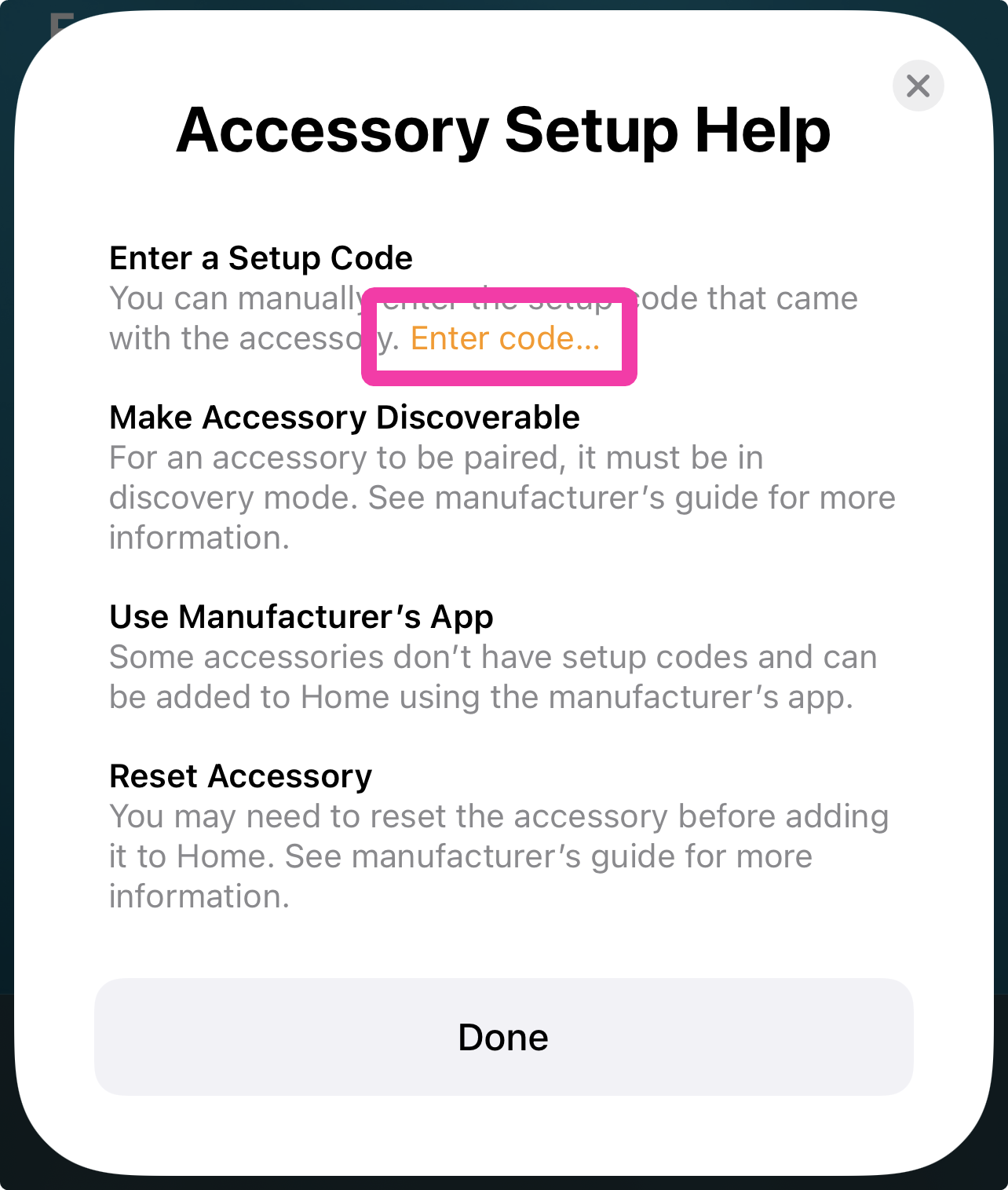 Repair / re-add a HomeKit bridge from Home Assistant again to your ...