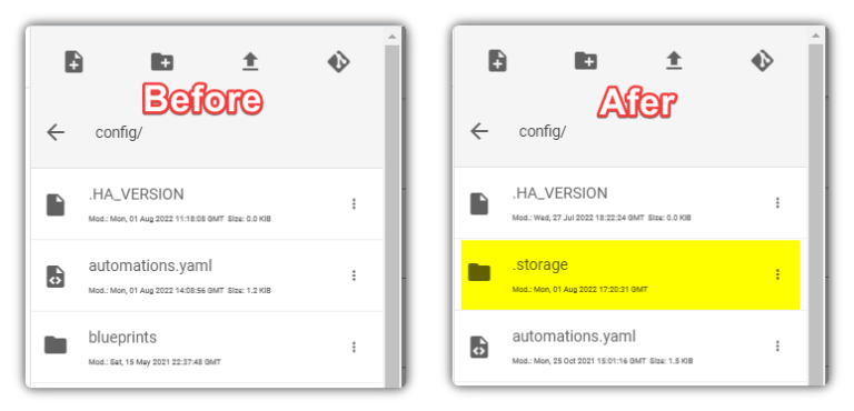 Home Assistant show/reveal/access the .storage folder in the File ...