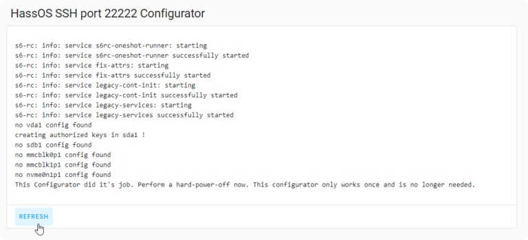 Get root SSH access to the Home Assistant root system remotely (no USB ...