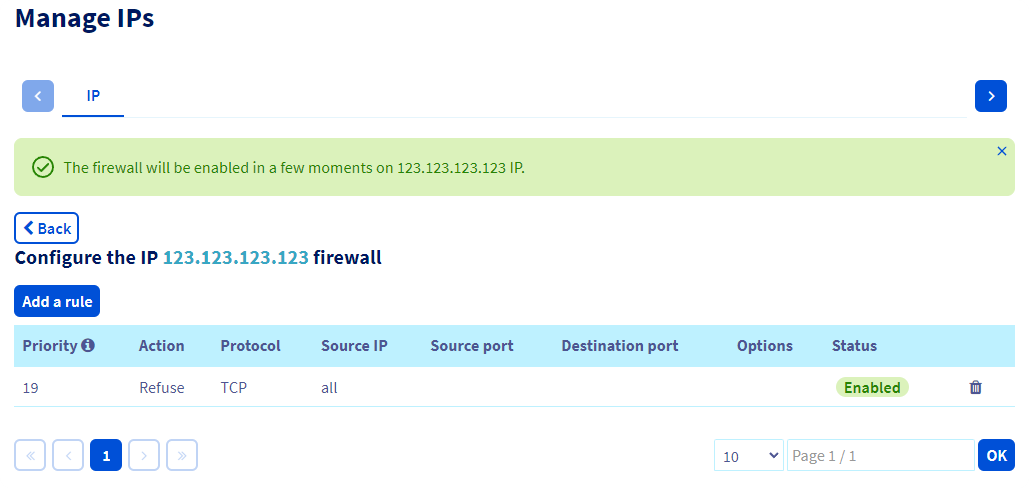 imunify360: Adding a firewall port(s) allow/override using CLI commands ...