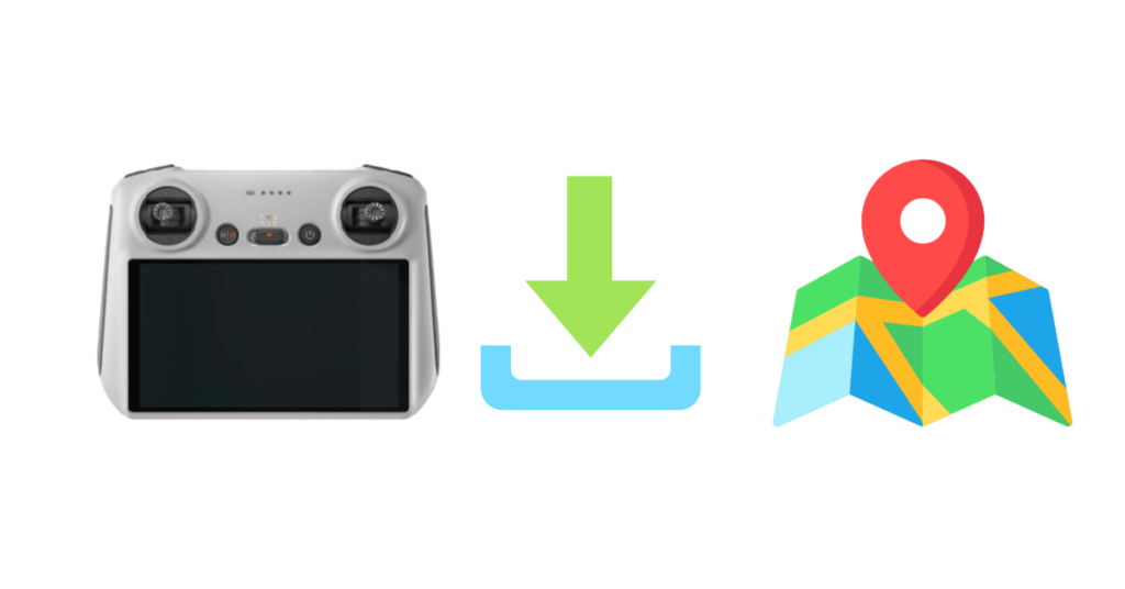 DJI Mini 3 pro how to use offline maps with the DJI RC Smart Controller ...