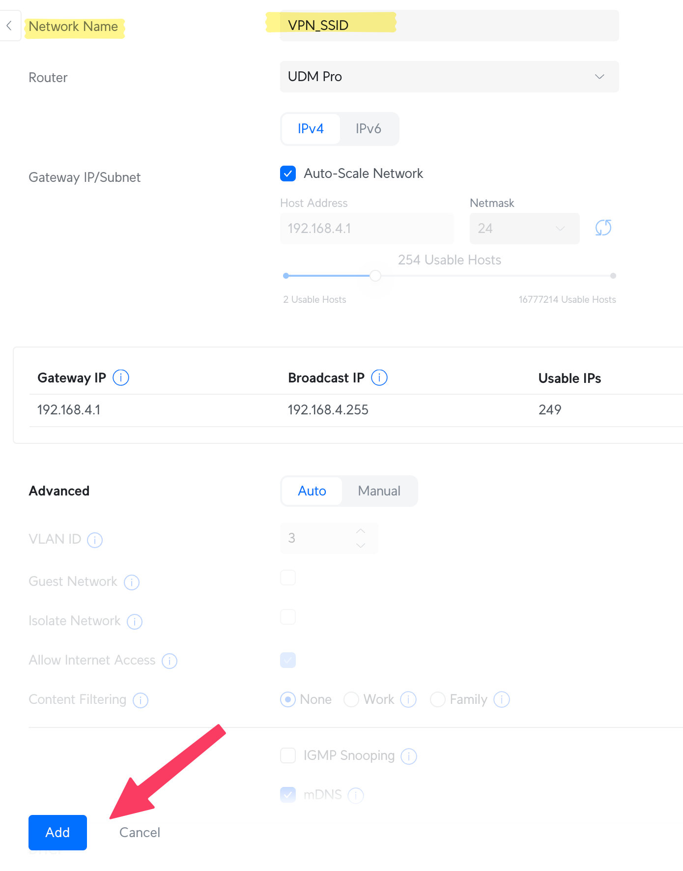 Setting up a VPN SSID on UniFi - CLN.io