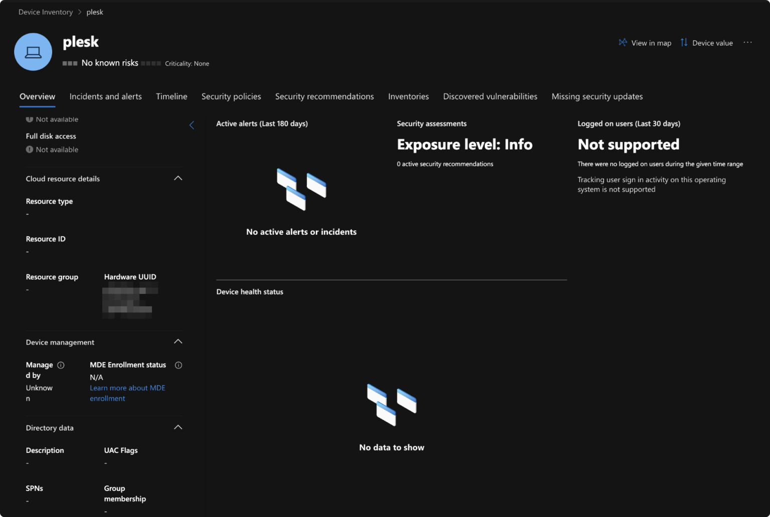 Getting Microsoft Defender ATP on Plesk - CLN.io